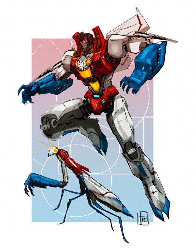 7 insect-like designs of Transformers characters, Starscream transforms ...