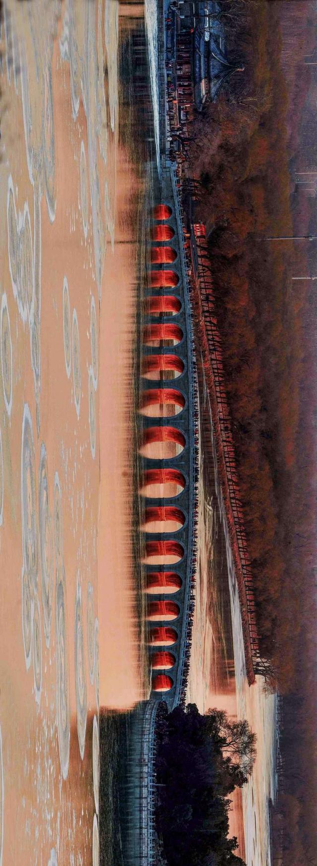 [Li Wubin] The Seventeen-hole Bridge in the Summer Palace opens a ...