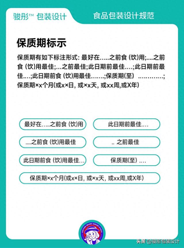 Food packaging design specifications - iNEWS