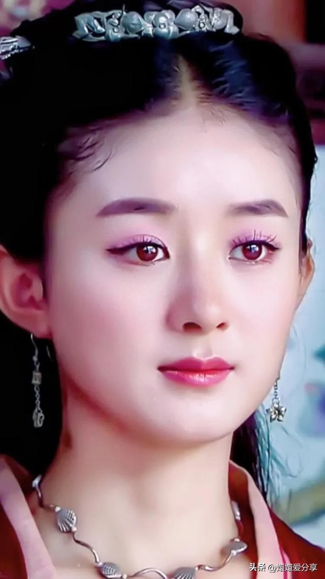 Zhao Liying plays the role of "Hong Ling", she is simple, lively and ...